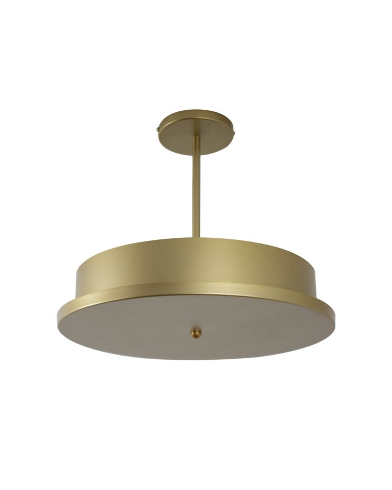 Lustre Pendente Circular Redondo Fit 4 Arcos Anel Led 100W 3000K ...